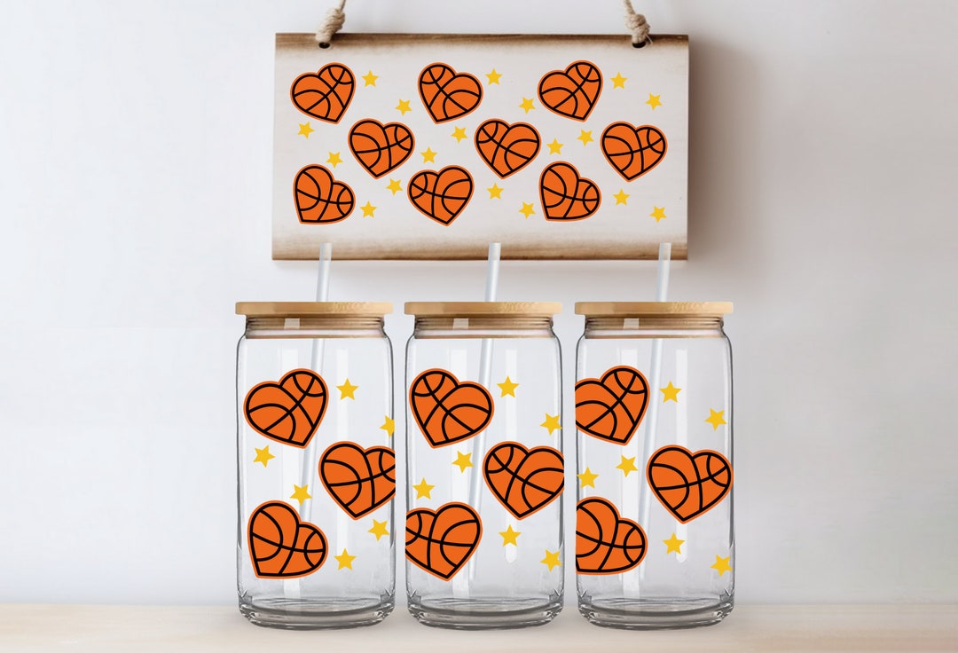 Basketball Love Libby Glass - Etsy