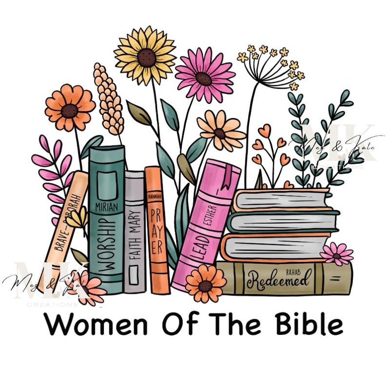 Women of the Bible Dtf Transfer - Etsy