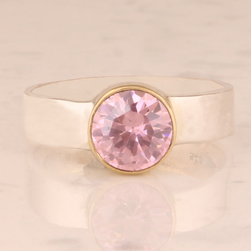 Zircon Ring - Etsy