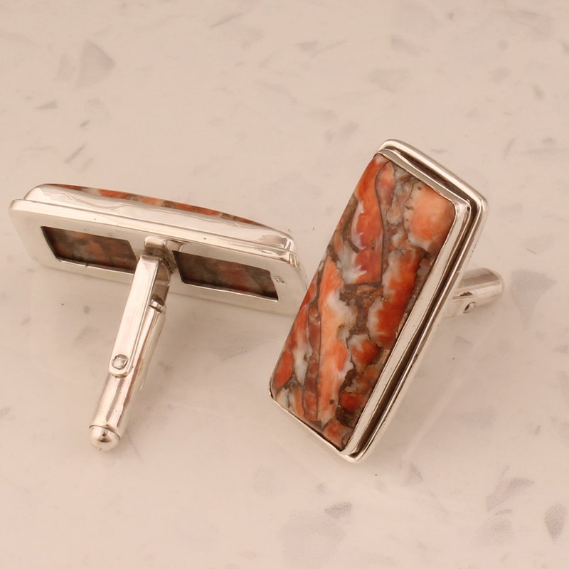 Orange Cufflinks - Etsy
