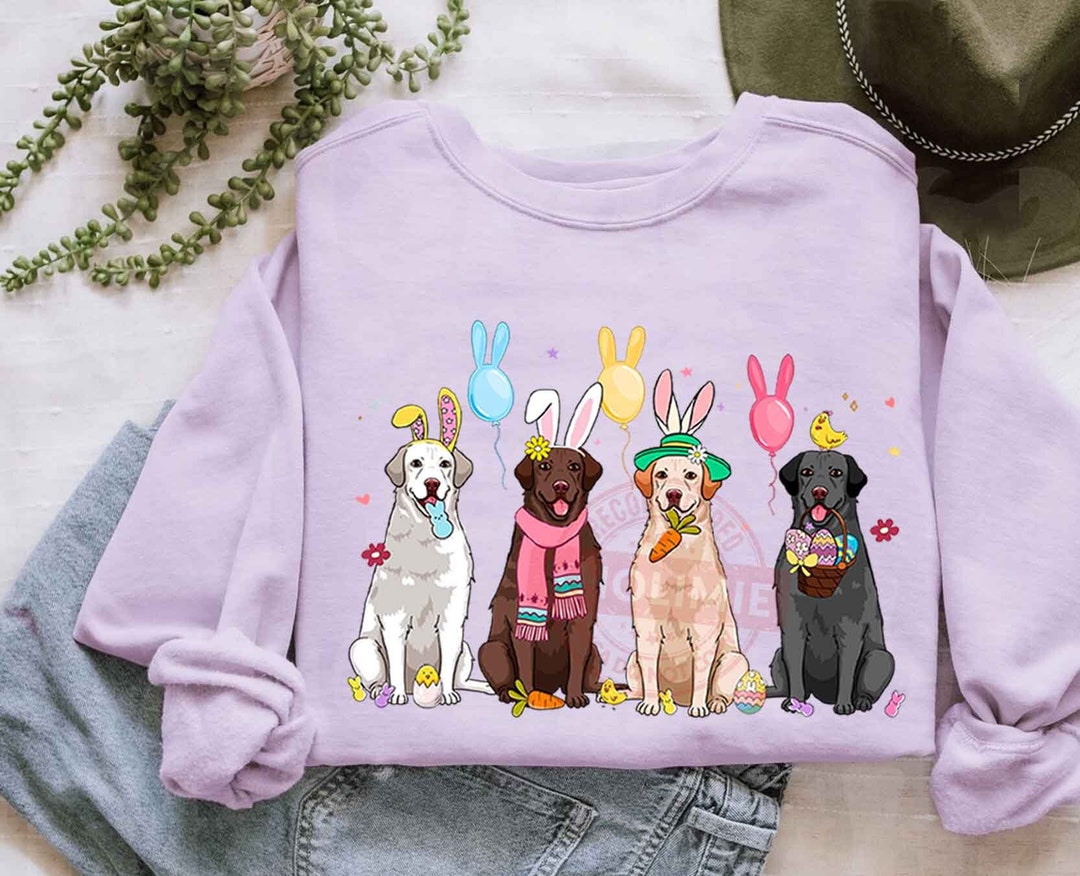Labrador Easter Shirt, Easter Dog Shirt, Dog Lover Shirt, Labrador ...