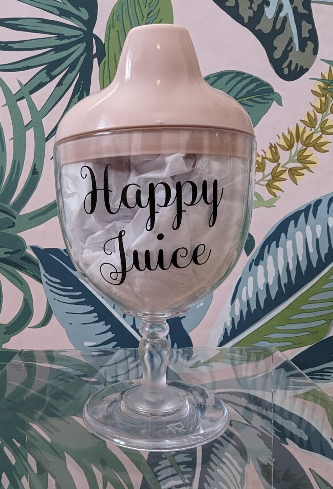 Funny "happy Juice" Sippy Wine Cup for Kids OR Adults - Funny Baby ...