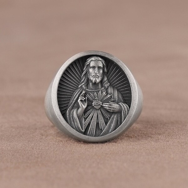 Jesus Ring - Etsy