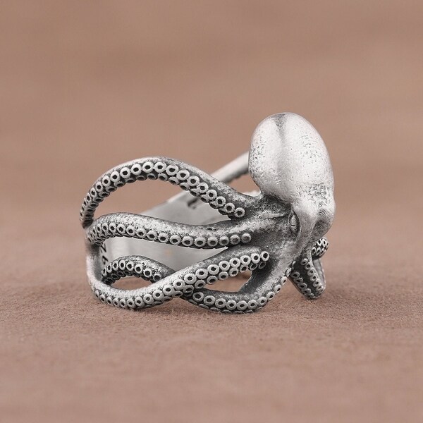 Octopus Ring - Etsy