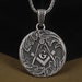 Masonic G Symbol Medallion, Handmade Sterling Silver All Seeing Eye ...
