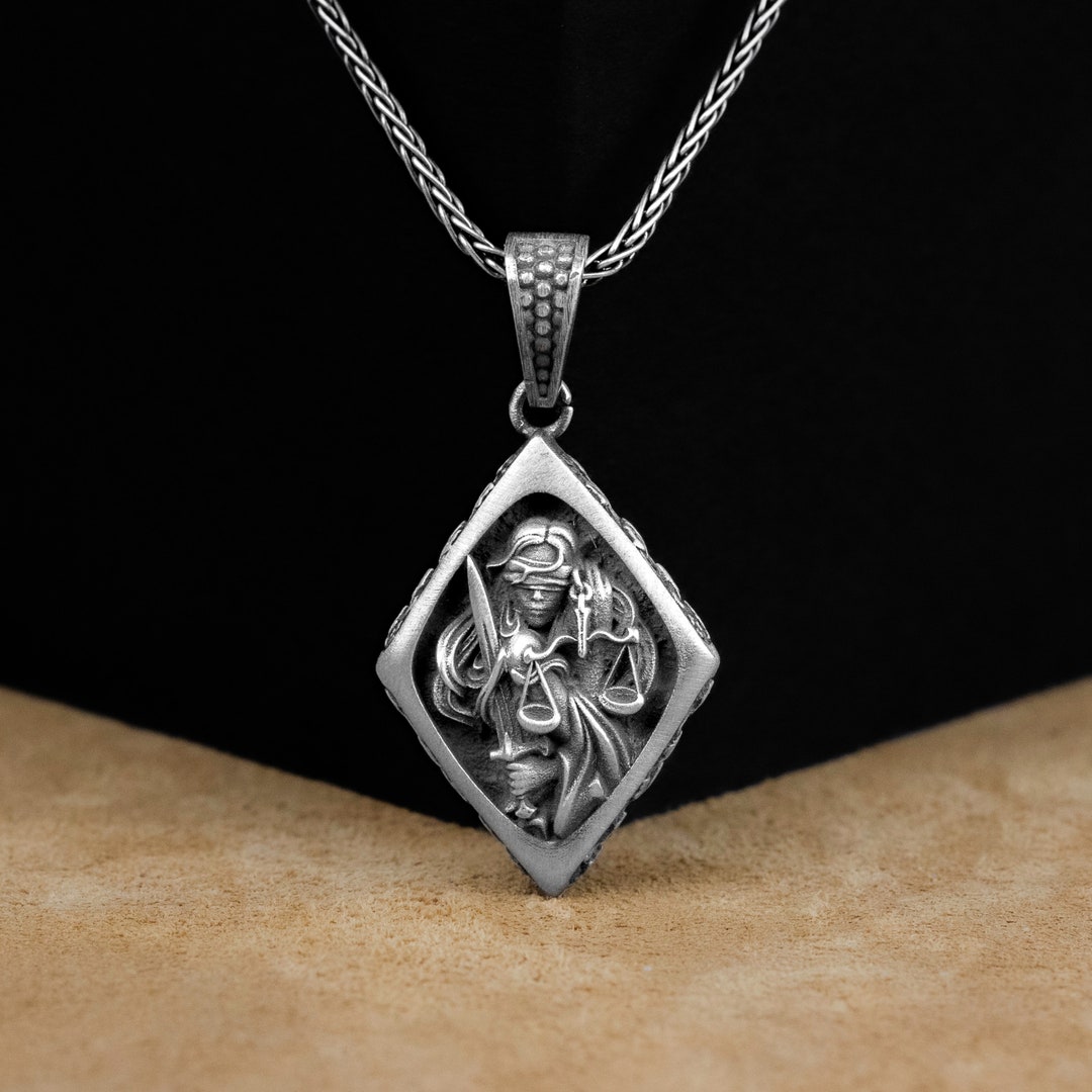 Valkyrie Pendant, Viking Valkyrie Silver Men Charm Necklace, Norse ...