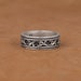 Sky Stars and Sun Band Ring, Celestial Jewelry, Night Sky Wedding Band ...