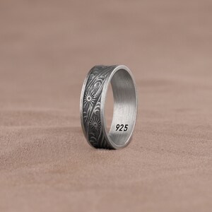 Sky Stars and Sun Band Ring, Celestial Jewelry, Night Sky Wedding Band ...