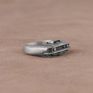 Ford Signet Ring, Sterling Silver Ring, Ford Mustang Boss 1969 Ring ...