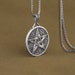Yahweh Tetragrammaton Medallion With Jewish Star, Hebrew Pendant in ...