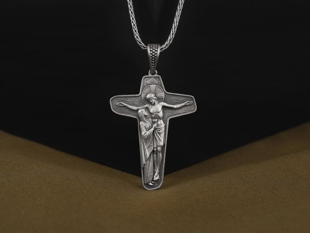 Unity Cross of Schoenstatt Necklace Mother Mary and the - Etsy