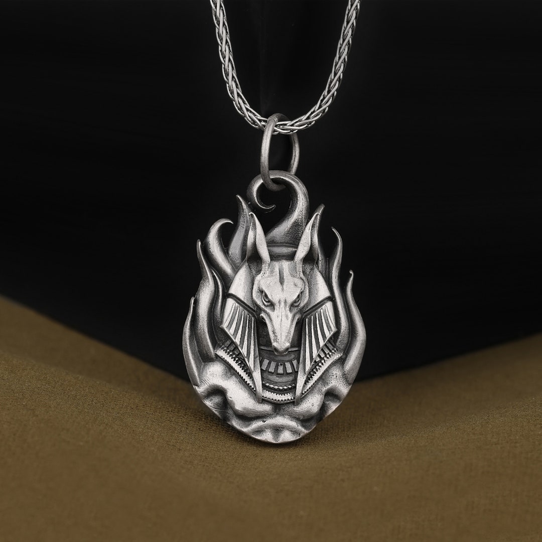 3D Egyptian God Seth Pendant in Sterling Silver, Fantasy and Mythology ...