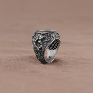 Greek Mythology Ring, Theseus and Minotaur Greek Sculpture Ring ...