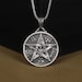 Yahweh Tetragrammaton Medallion With Jewish Star, Hebrew Pendant in ...