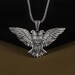 Uniquely Designed Hawk Pendant in Sterling Silver, 925 Sterling Silver ...