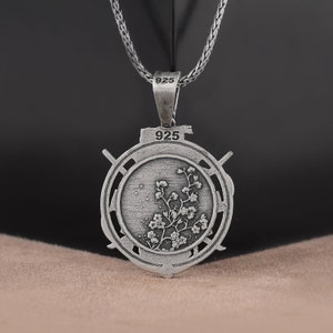 Samurai 3D Mens Necklace, Japanese Samurai Skull Charm, Medieval ...