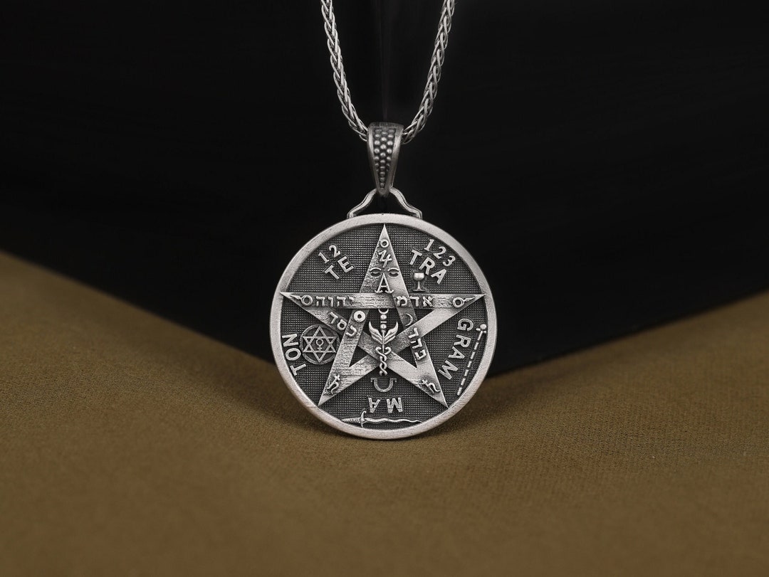 Yahweh Tetragrammaton Medallion With Jewish Star Hebrew - Etsy