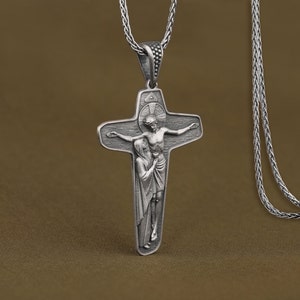 Unity Cross of Schoenstatt Necklace, Mother Mary and the Christ Symbol ...