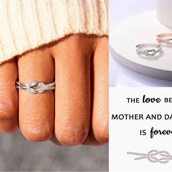 Mother Daughter Ring - Etsy