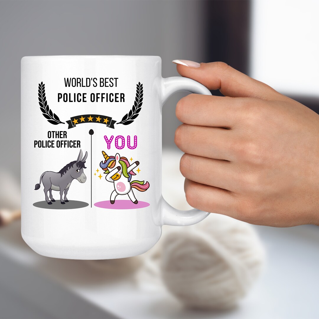 Police Officer Mug, Police Mug, Police Officer Gifts, Cop Mug, Funny ...