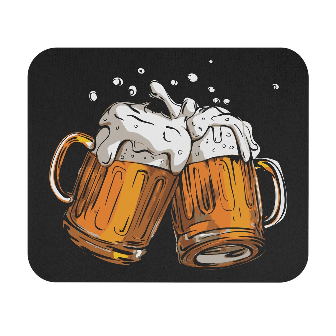 Mouse Pad (rectangle) Beer Mug - Etsy