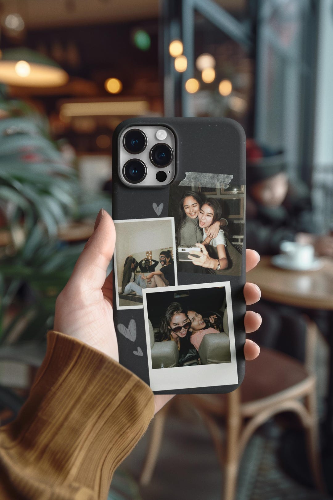 Custom Photo iPhone 16 Pro Max Case, Personalized Gift for Best Friend ...