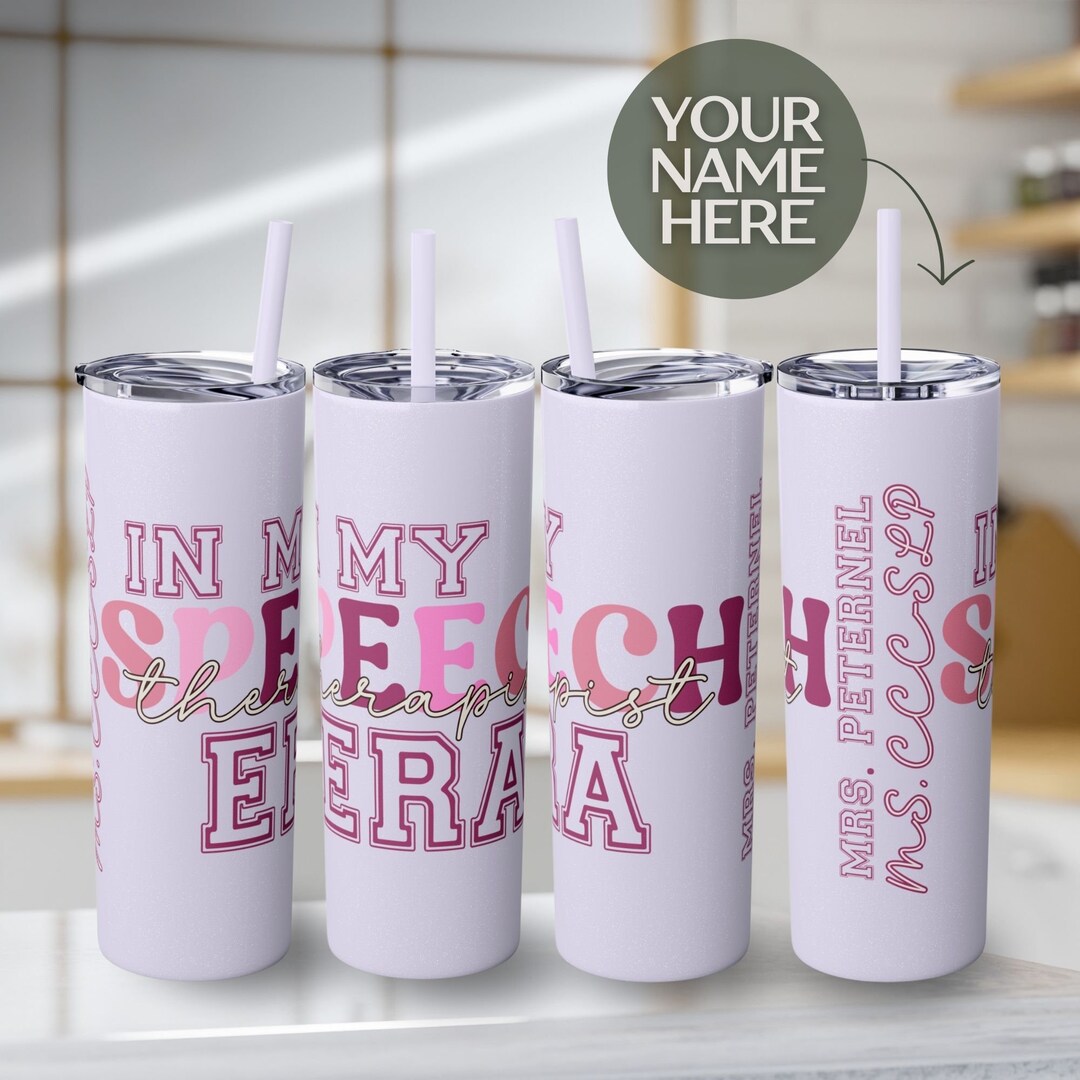 Custom SLP Tumbler Speech Language Pathologist Gift Idea for SLP ...