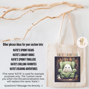 Witchy Gifts for Her Bookish Tote Bag for Witch Birthday Gifts Book ...