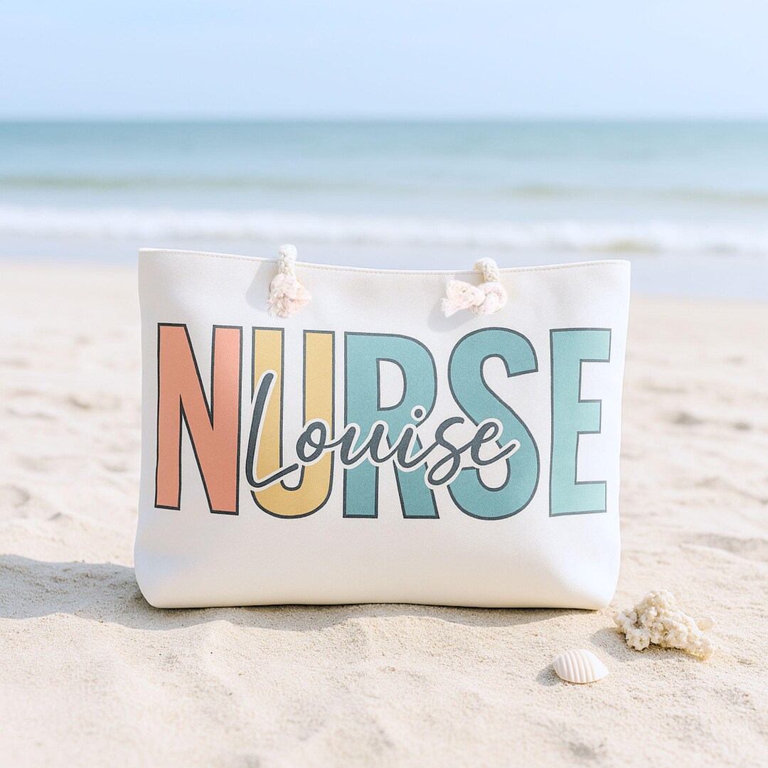 Personalized Nurse Weekender Bag | Custom Tote for Nurse Gift for ...