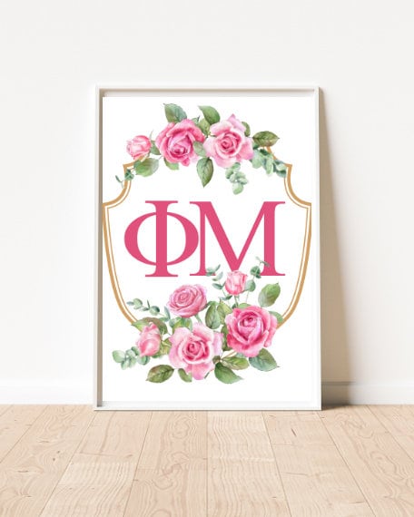 Phi Mu Crest