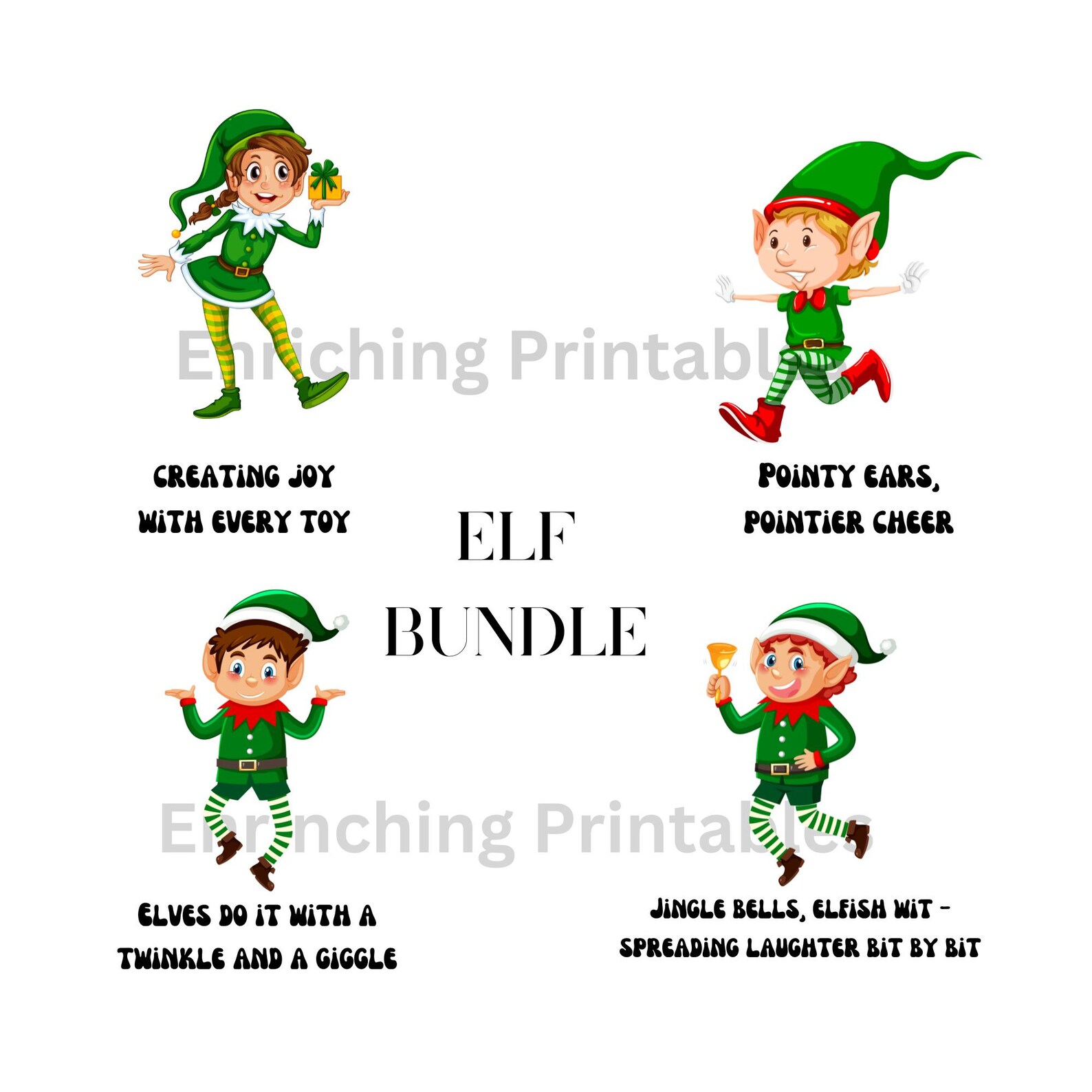 Elf Svg Bundle, Elf Svg, Elf Svg Cricut, Christmas Elf Svg, Elf ...