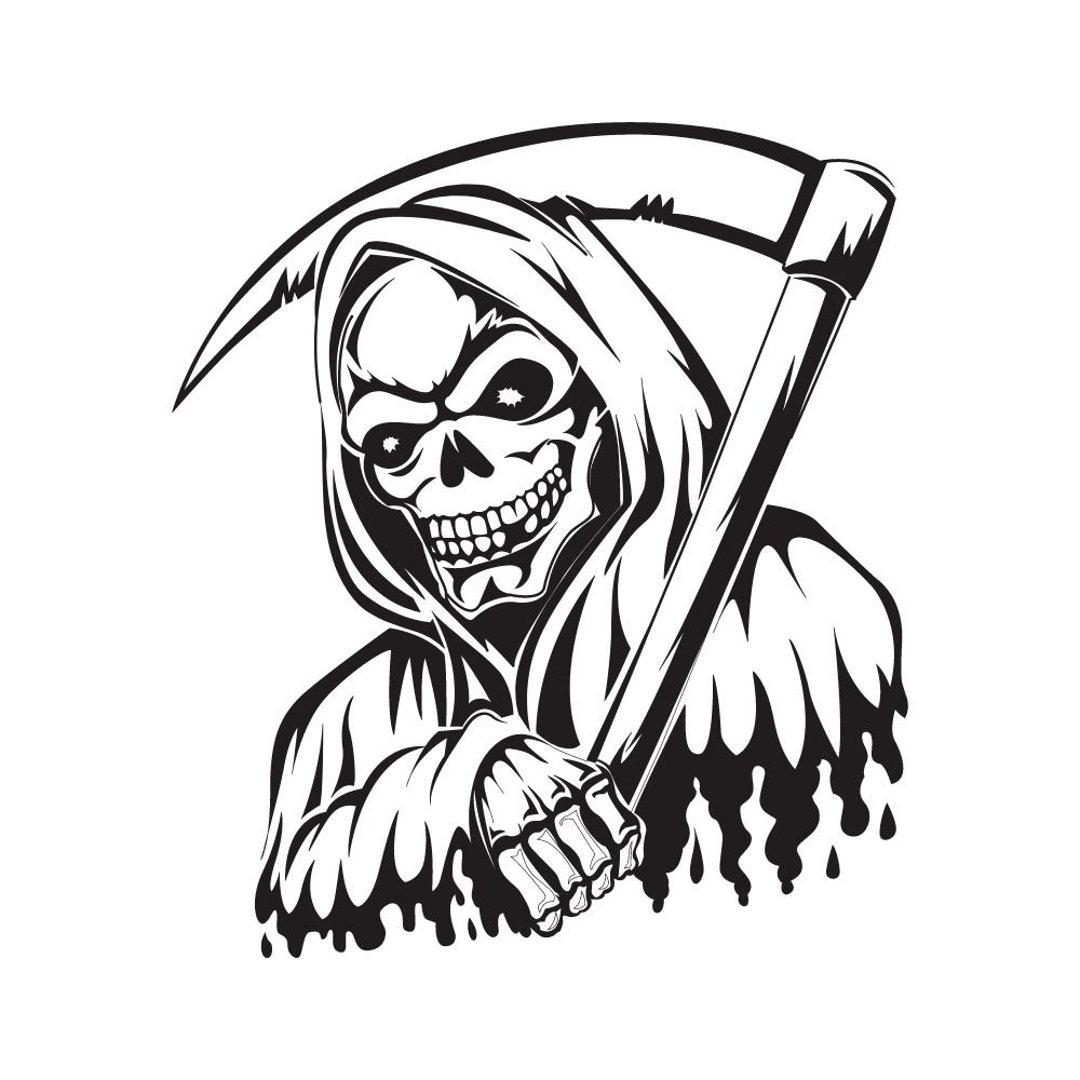 Grim Reaper, Grim Reaper SVG, Reaper Svg, Reaper, Svg, Includes Digital ...