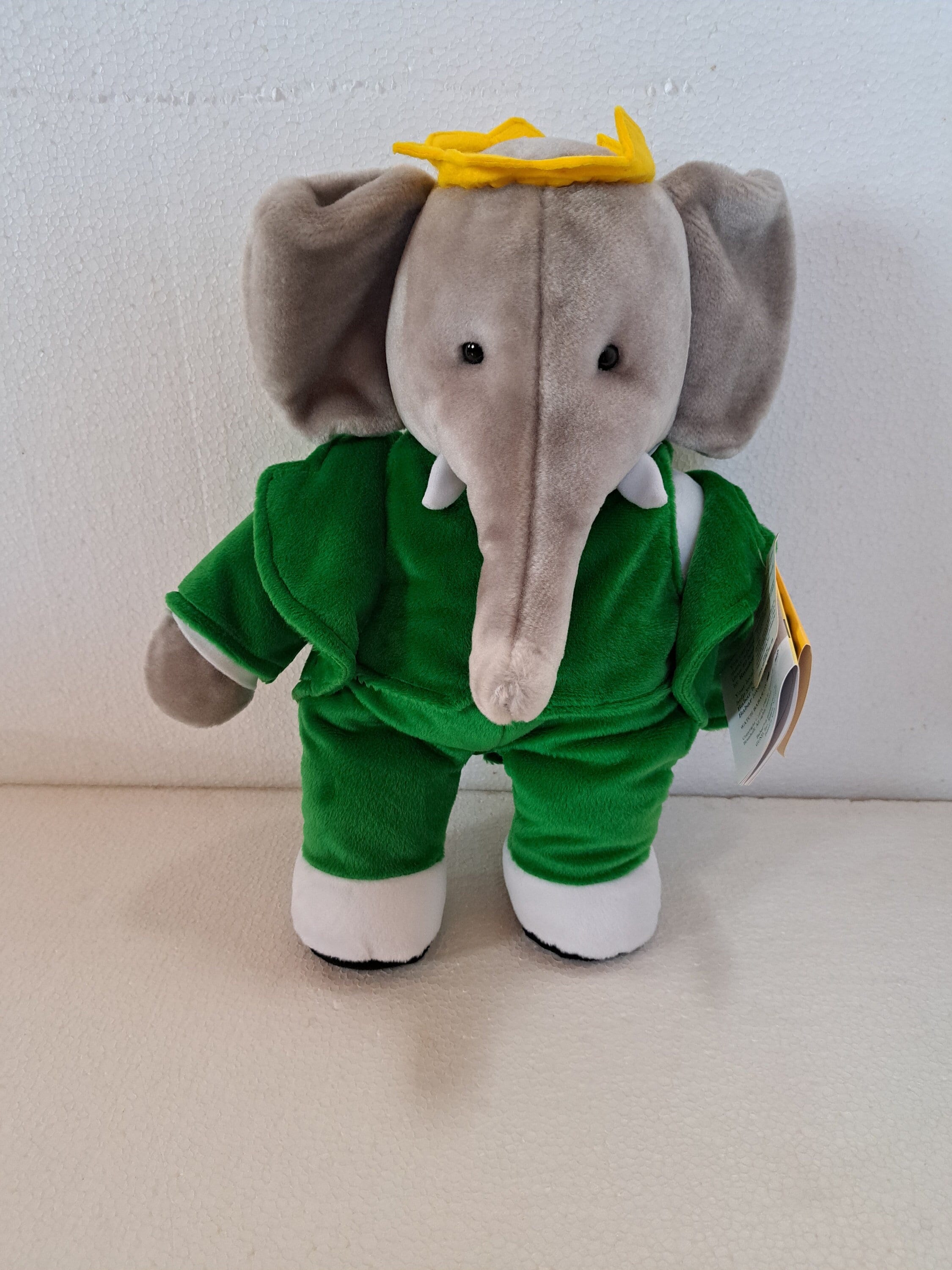 Big Vintage 80's Babar the Elephant Plush. New With Tags - Etsy