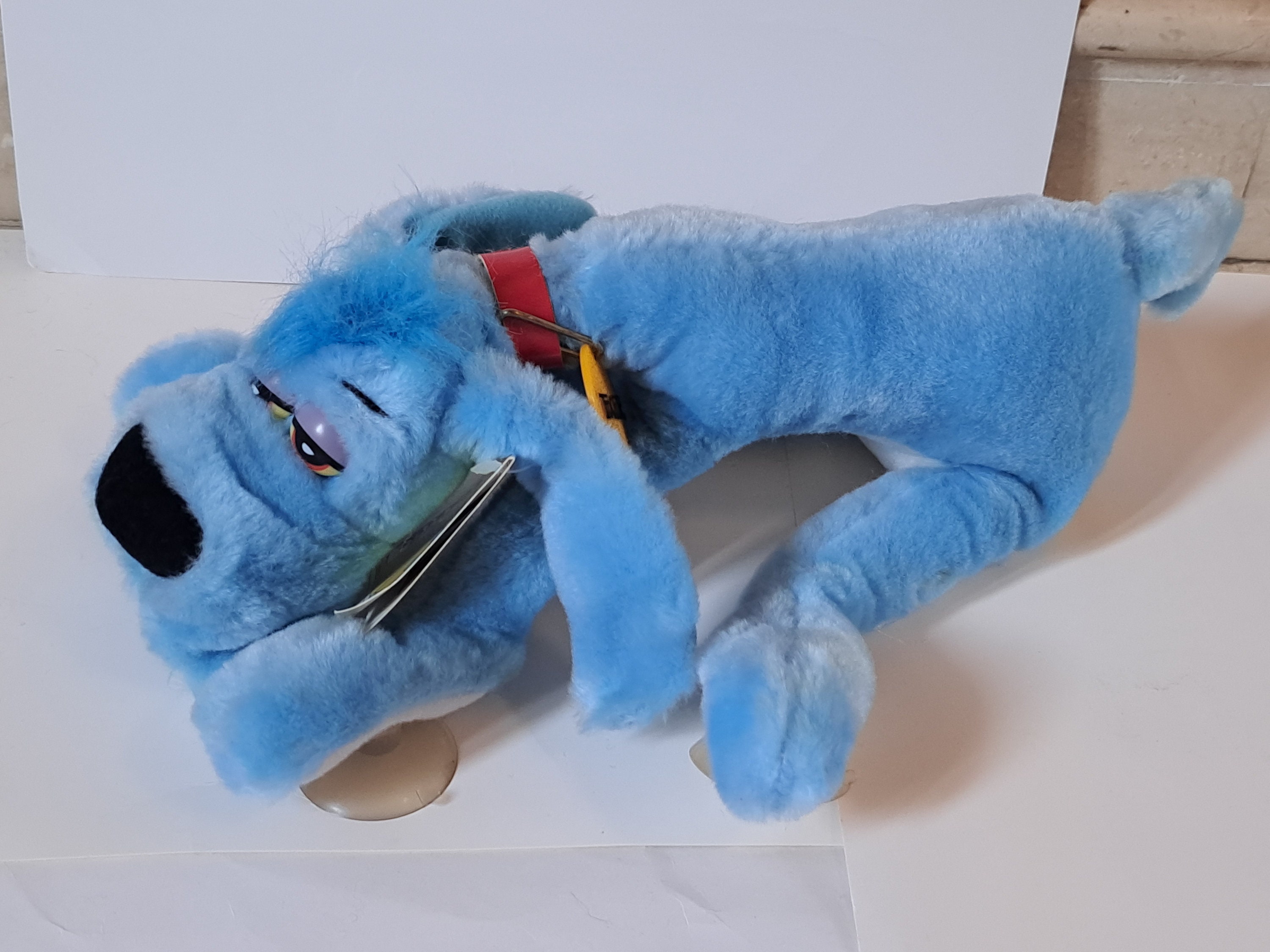 Vintage 1987 Foofur Blue Dog Bloodhound Plush Soft Toy Dakin 80s. New ...