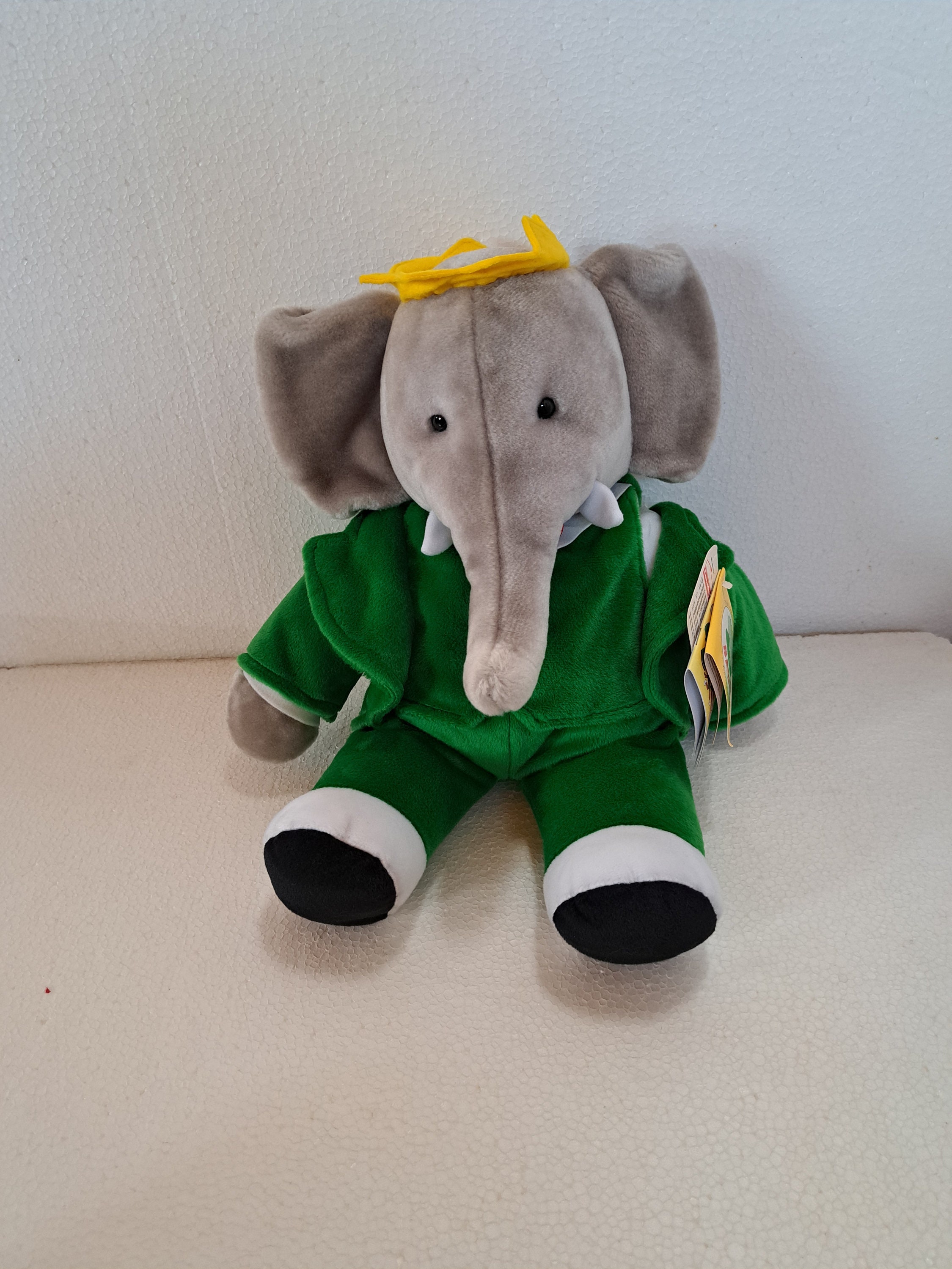 Big Vintage 80's Babar the Elephant Plush. New With Tags - Etsy