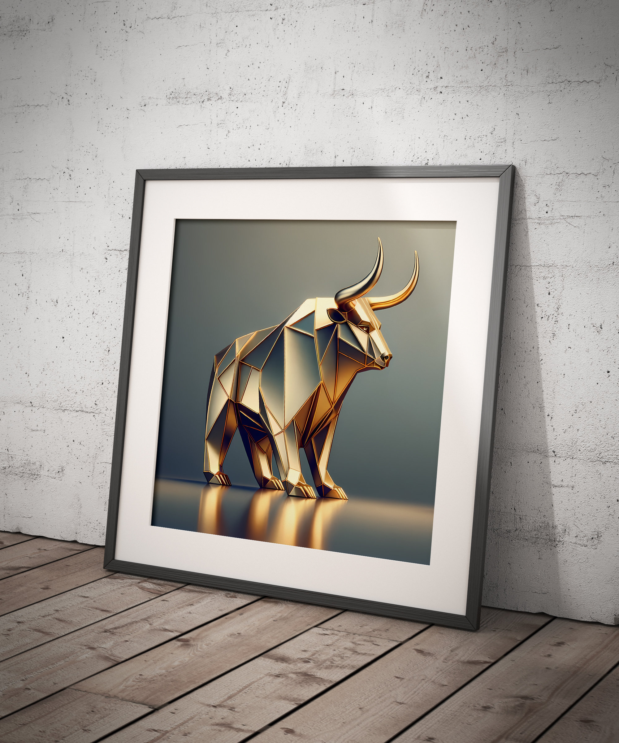 Bull & Bear Digital Prints, Stock Market Art, Wall Street Art, Bull ...