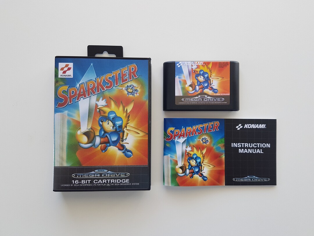 Sparkster PAL Megadrive (repro) - Etsy
