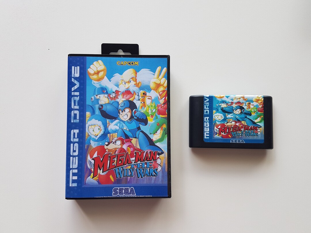 Mega Man the Wily Wars PAL Version Megadrive repro - Etsy