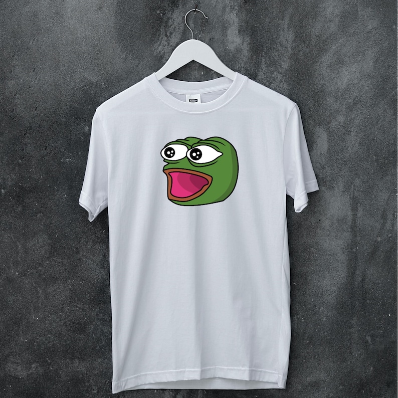 Pepe Frog Meme PNG SVG File, for Printing, Poggers, Happy Pepe, Memes ...