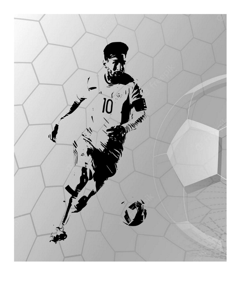 Lionel Messi SVG, PNG JPG File Argentina Font Ttf , Silhouette Cameo ...