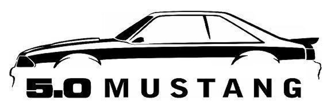 Fox Body Mustang 5.0 Vinyl Decal - Etsy