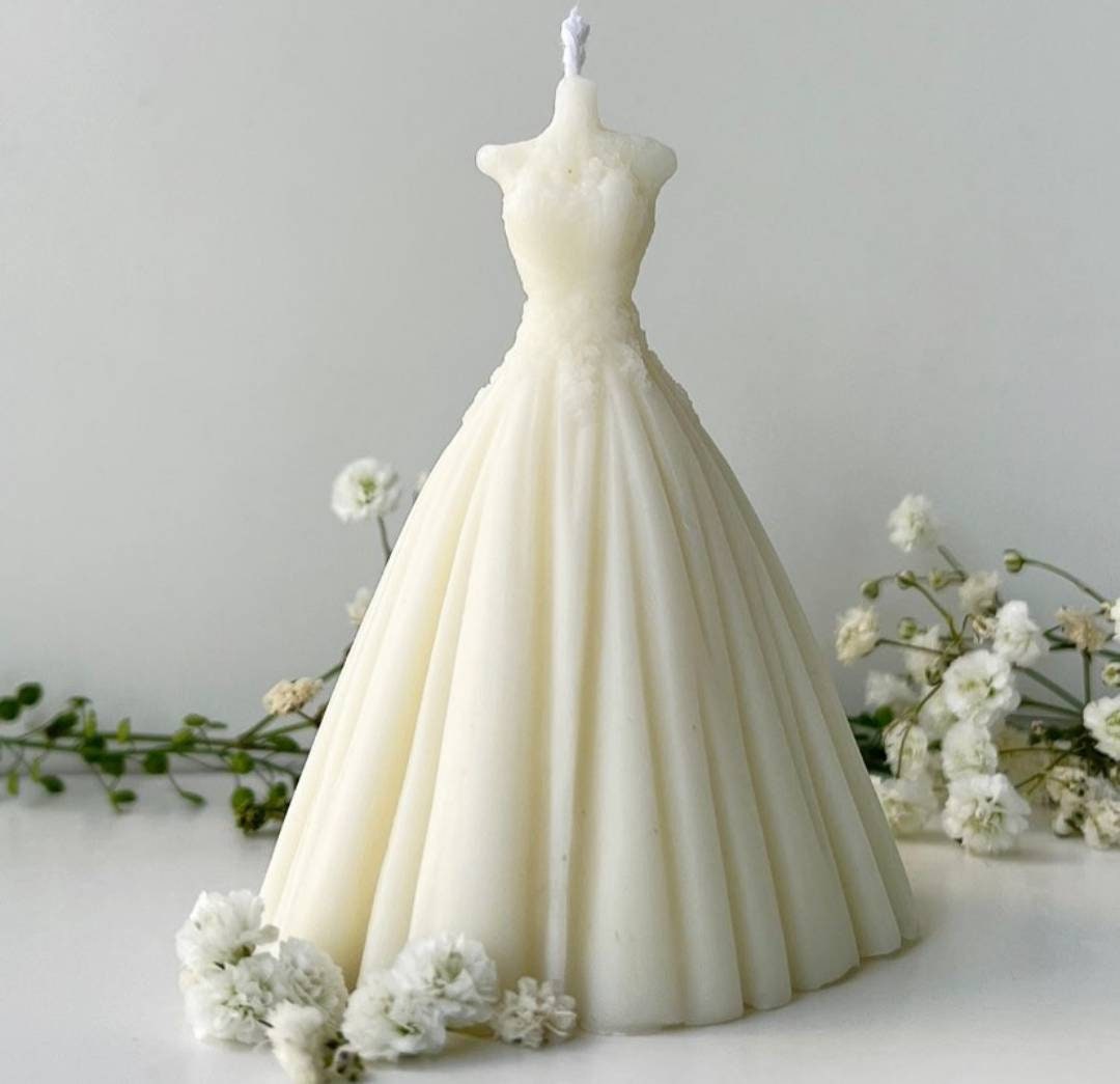 Woman Wedding Dress Candle - Etsy