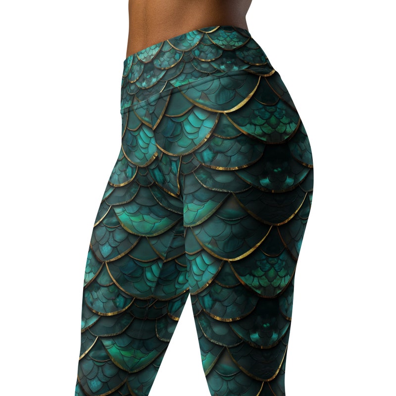 Scale Leggings - Etsy