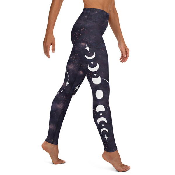 Moon Phase Leggings - Etsy