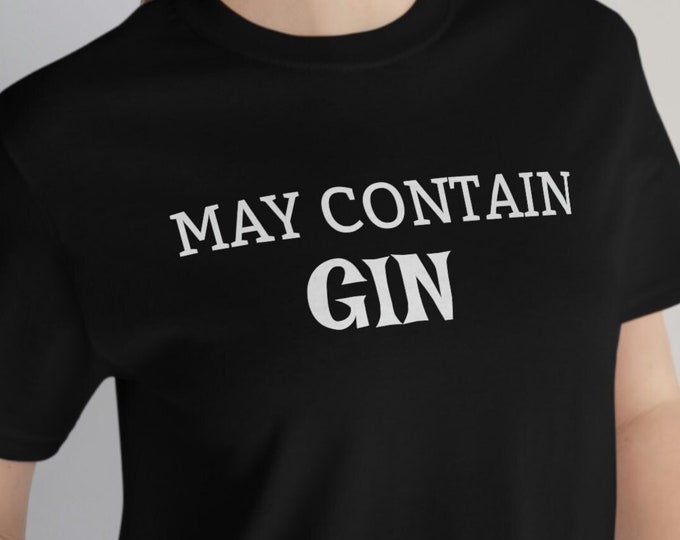 May Contain Gin. May Contain Wine. Womens Sweatshirt. Ladies Sweater ...