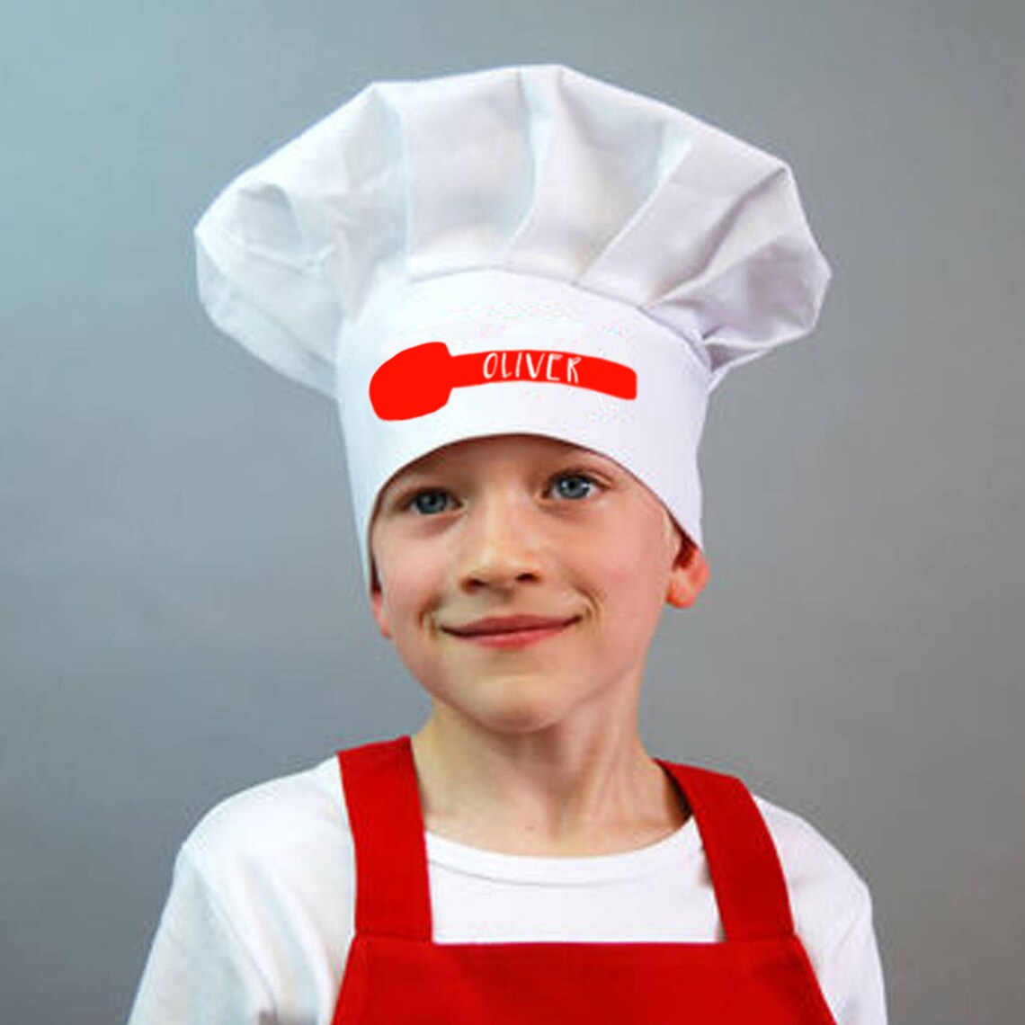 Personalised Kid's Spoon Chef Hat - Etsy
