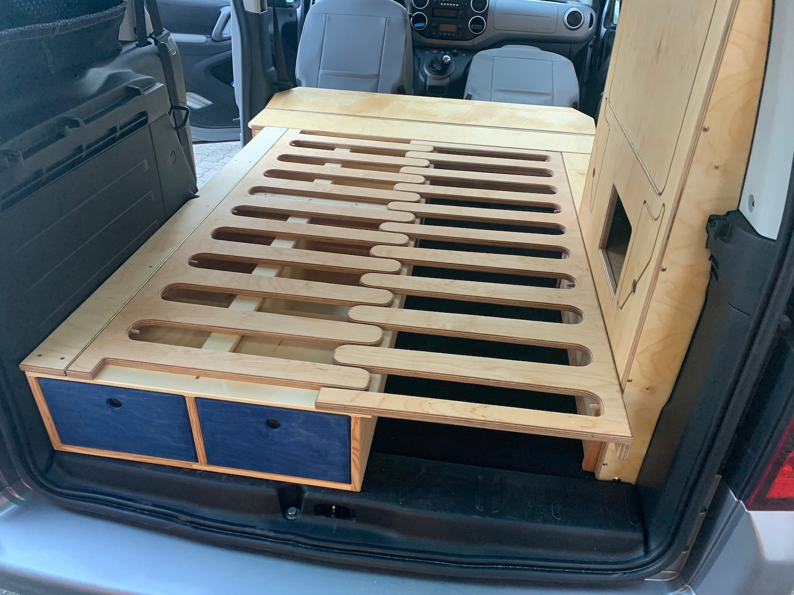 Bauplan Campingausbau Citroen Berlingo Peugeot Partner 2015-2018 ...