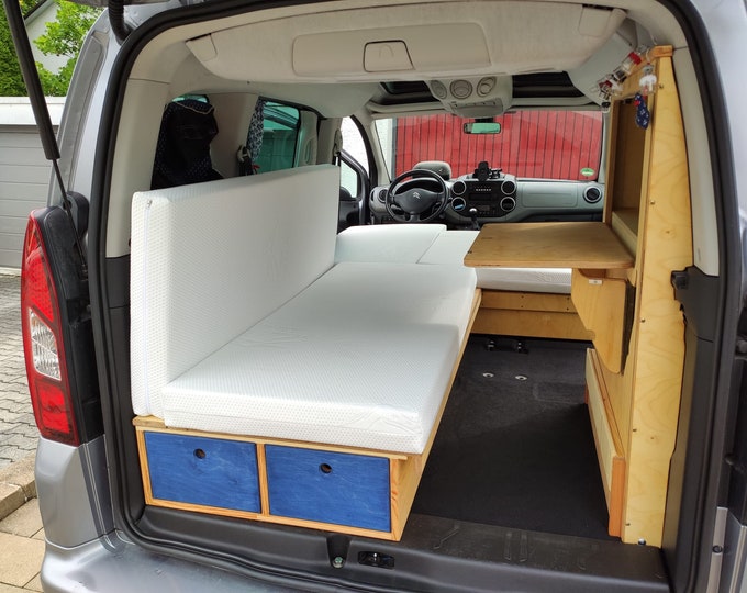 Bauplan Bulli 02 Heckauszug für VW Bus California T6, T6.1 und T5 alle ...