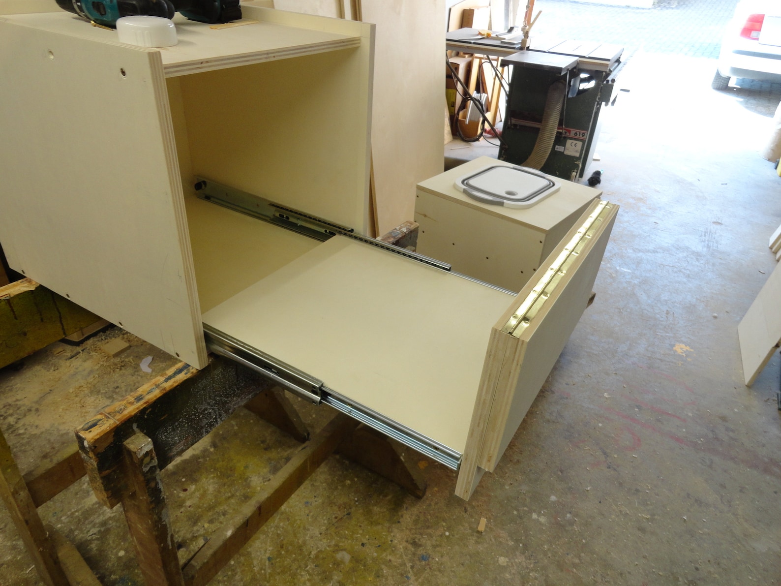 Construction Plan for Camping Toilet "bulli 04 WC Stool" Seat Stool ...