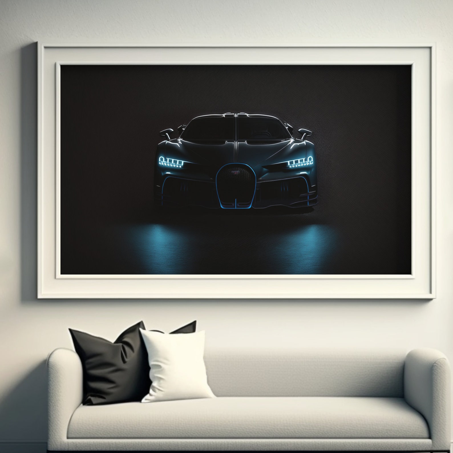Bugatti Car Sports Car Bugatti Wall Art Bugatti Poster Bugatti Chiron ...
